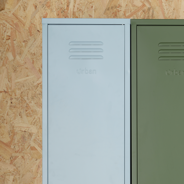 The Bexley - Tall Single Door Storage Locker In Sky Blue – Urban Lockers