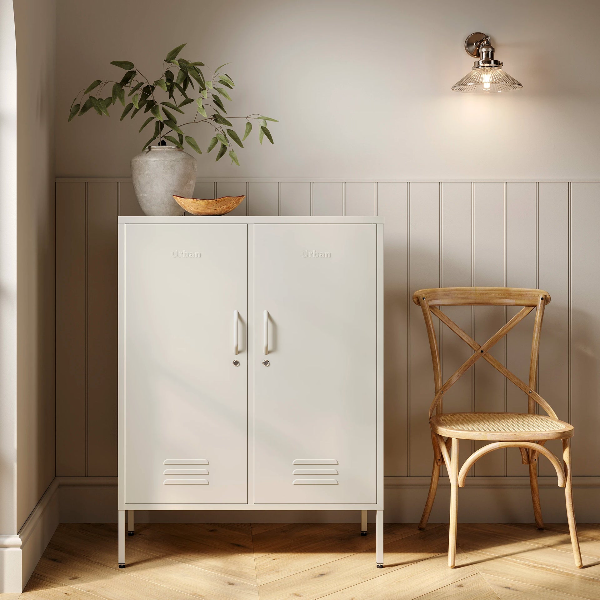 The Fulham | Locker Cabinet | Vanilla | Urban Lockers