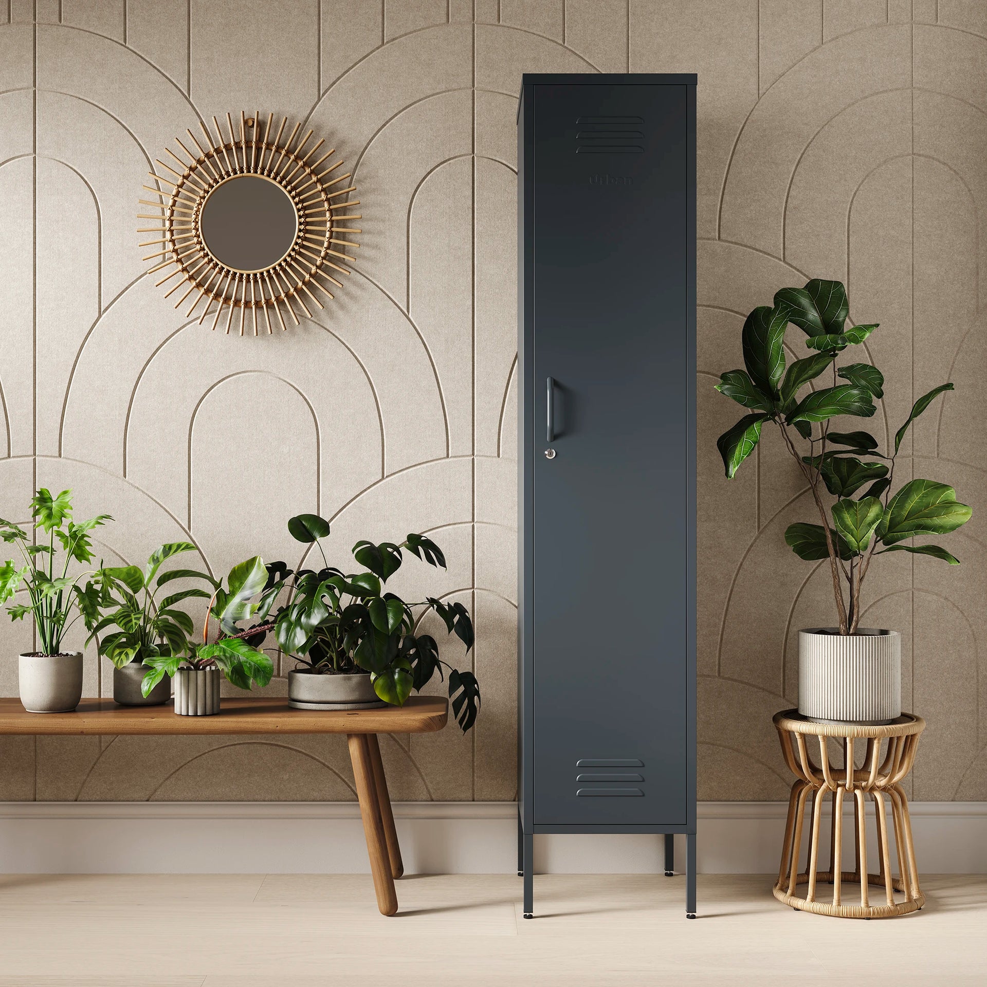 The Bexley | Tall Locker Cabinet | Grey | Urban Lockers