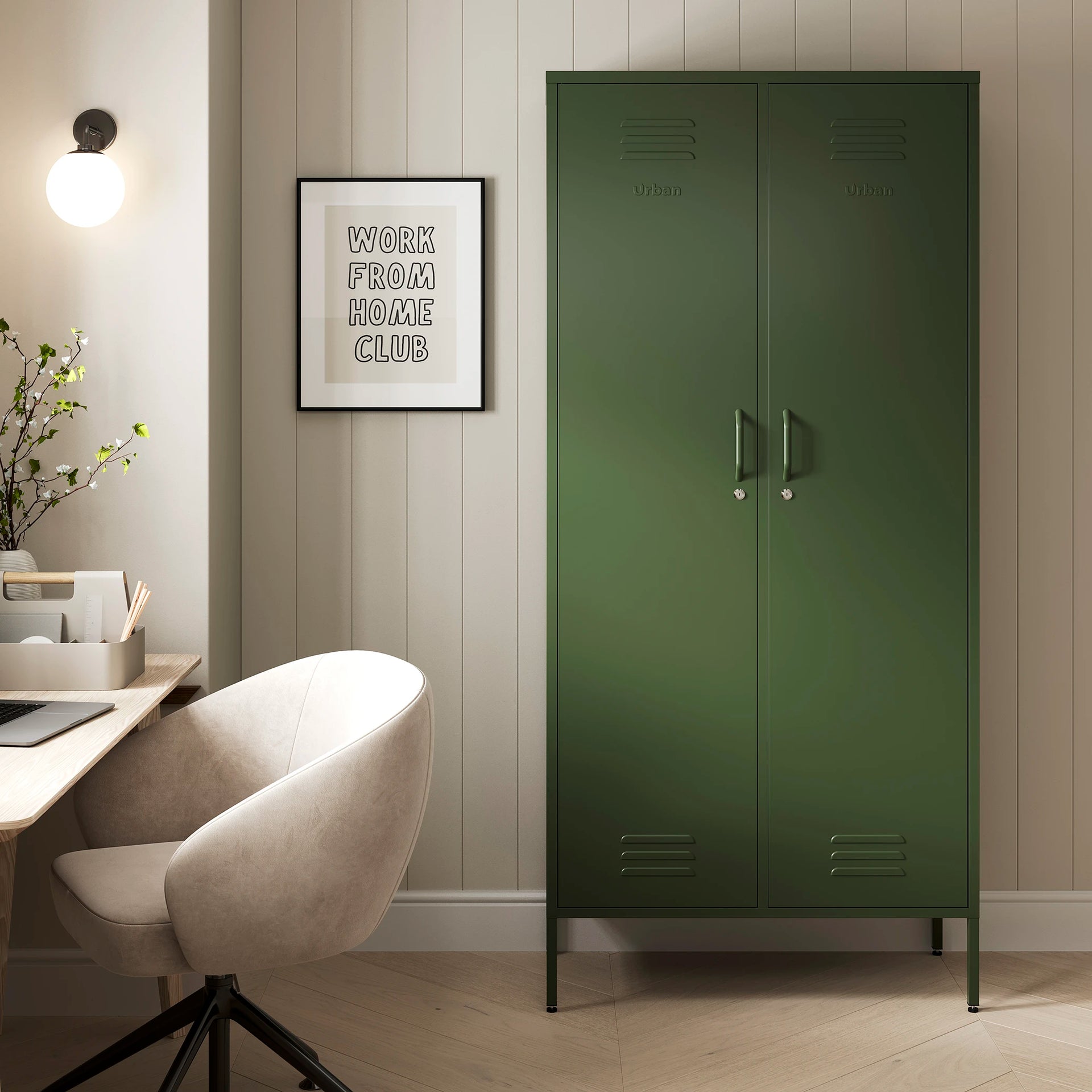 The Chelsea | Metal Locker | Forest Green | Urban Lockers
